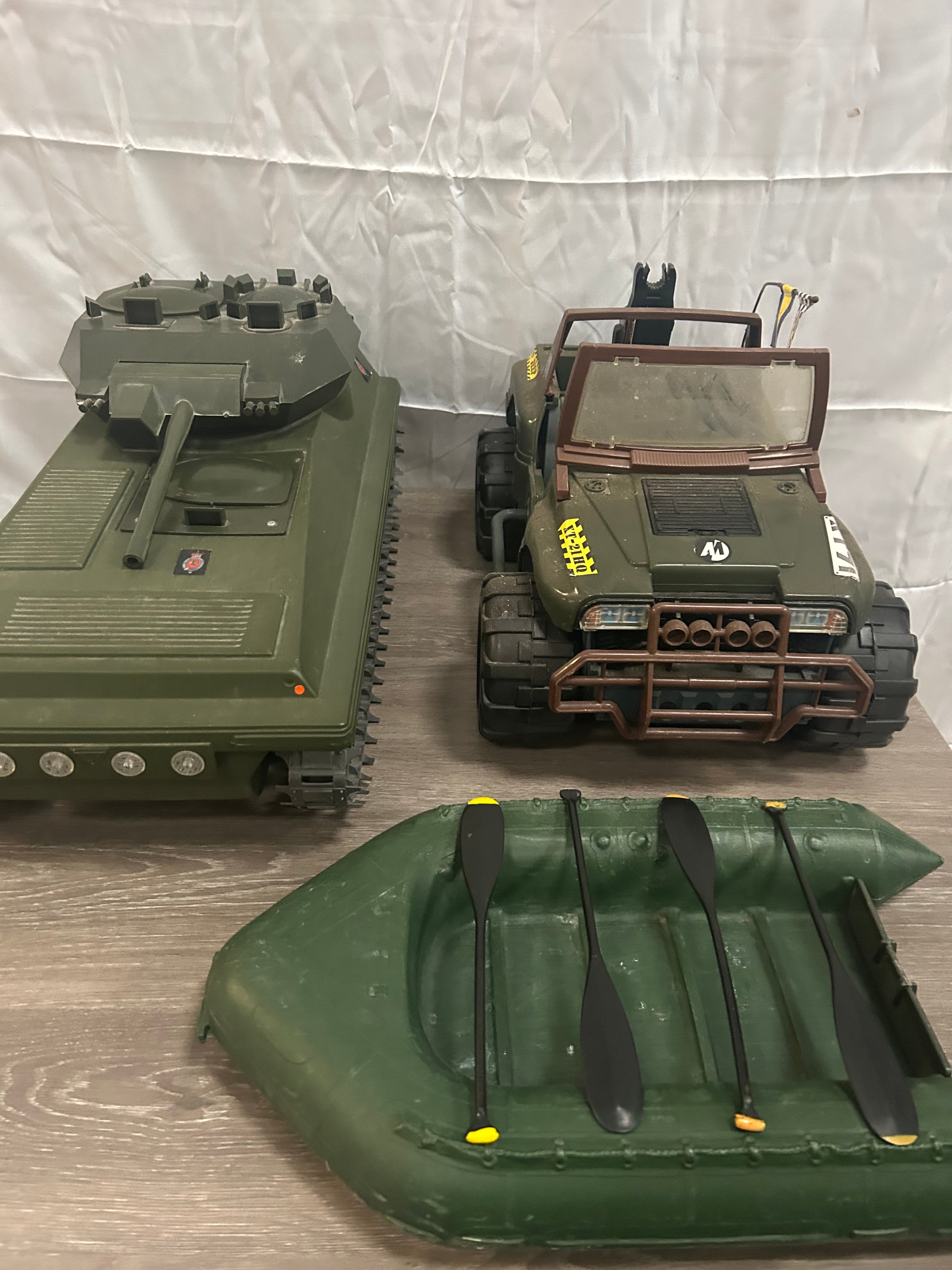 vintage Action man vehicle collection – Emmaus Colchester
